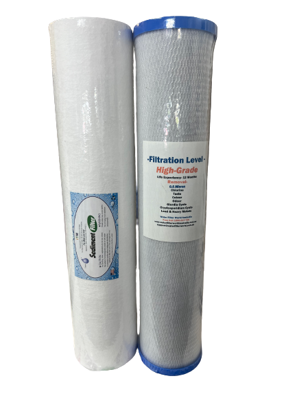 Twin Big Blue HIGHGRADE 20""x 4.5" Whole House INC FILTERS – Water ...